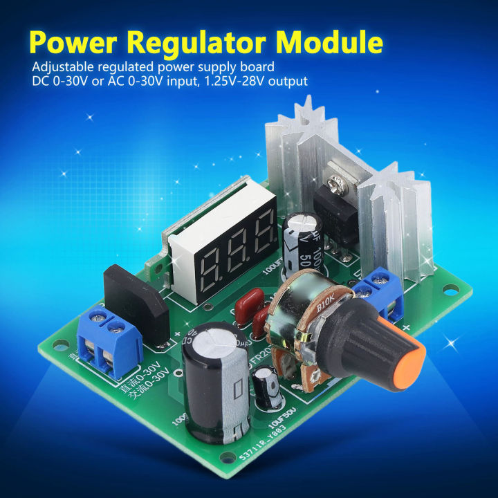Voltage Regulator Module DC AC 0-30V Input Power Supply Converter Board ...