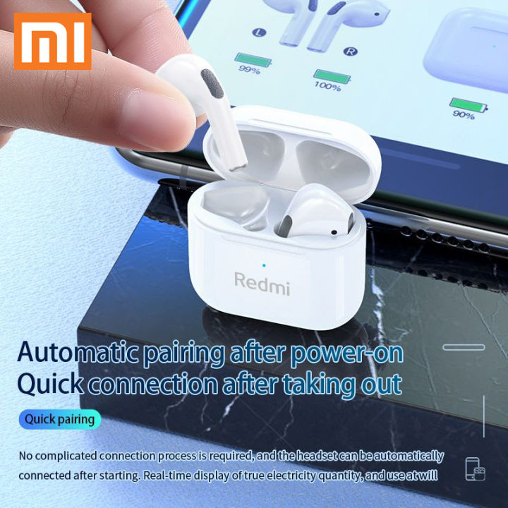 Redmi Pro 5 TWS หูฟังไร้สายบลูทูธ5. 1ชุดหูฟังพร้อมไมโครโฟนระบบควบคุมแบบ ...