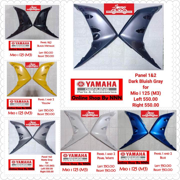 PANEL 1 AND 2 FOR MIO 125i (M3) YAMAHA GENUINE PARTS | Lazada PH