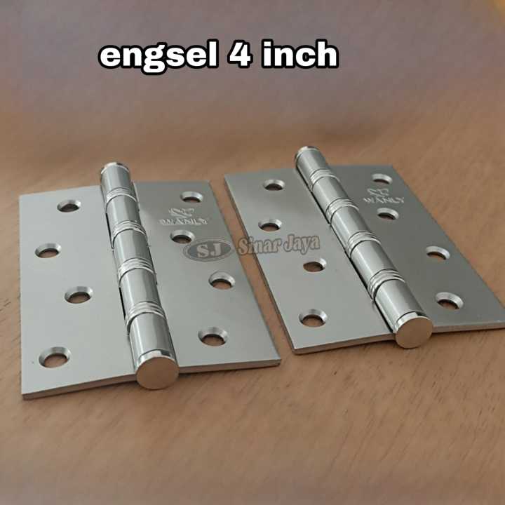 engsel pintu 4 inch / engsel jendela tebal | Lazada Indonesia
