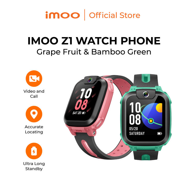 Imoo Watch Phone Z1 HD Video Call Ultra Long Standby 7 Day Realtime GPS ...