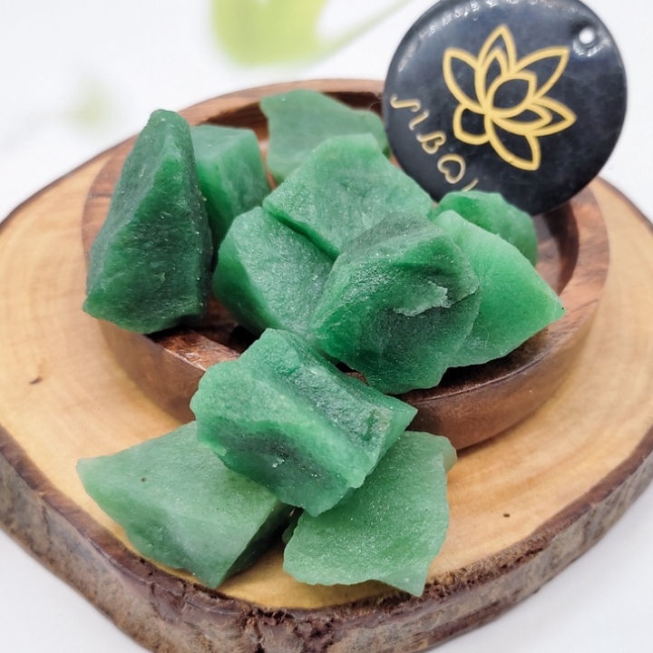 Green Aventurine (Lucky Stone) Raw Crystal Stone | Lazada PH