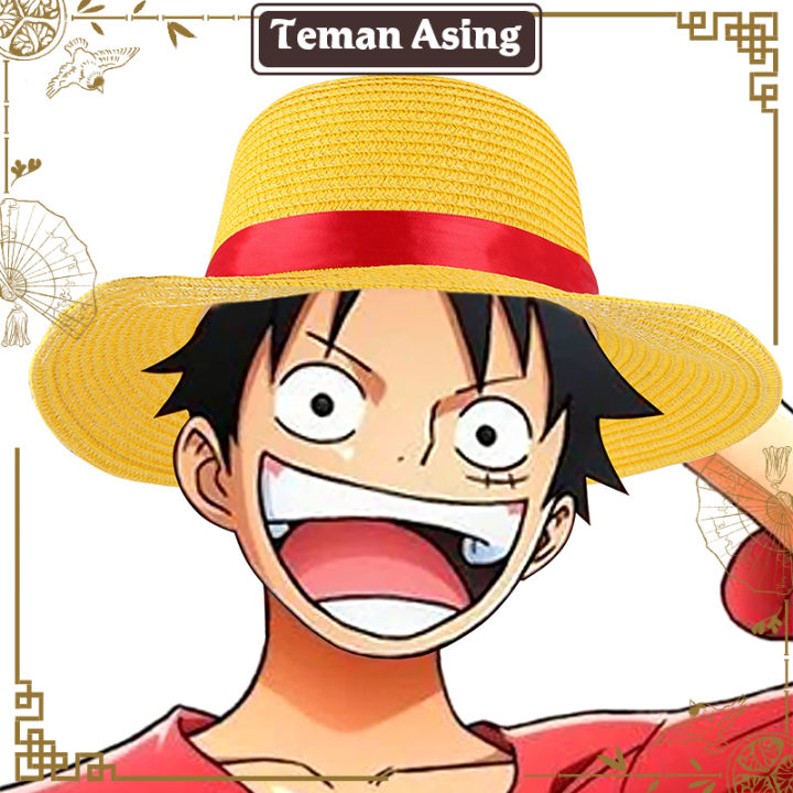 One Piece Topi / One Piece Cosplay / Topi Jerami Luffy / Ace | Lazada ...