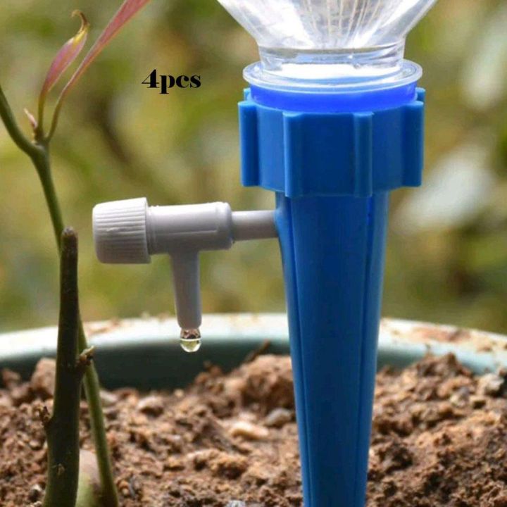 Alat Siram Tanaman Otomatis 4 Pcs Drip Tetes Otomatis Penyiram Tanaman ...