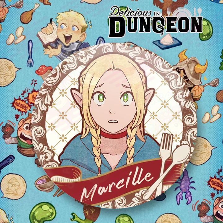 Delicious in Dungeon Button Pins / Badge Dungeon Meshi Pin B3 | Lazada PH