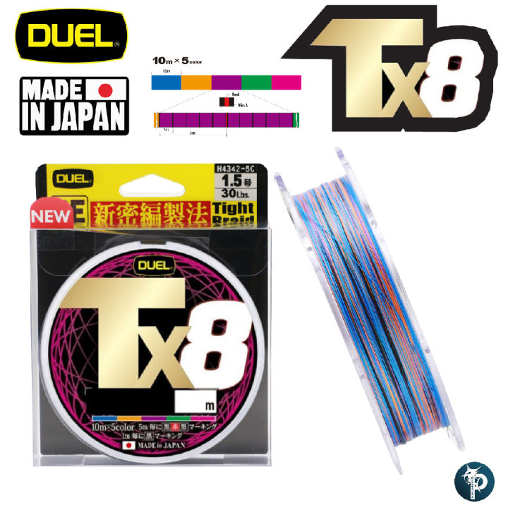 สาย PE DUEL TX8 สำหรับตกปลา | Lazada.co.th