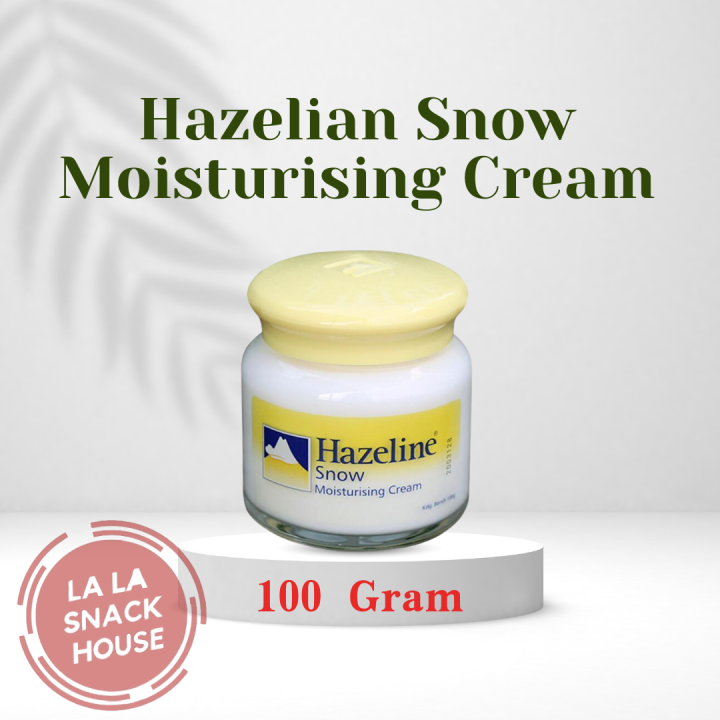 Hazeline Snow Moisturizer Cream Original Moisturising 100 Gram | Lazada