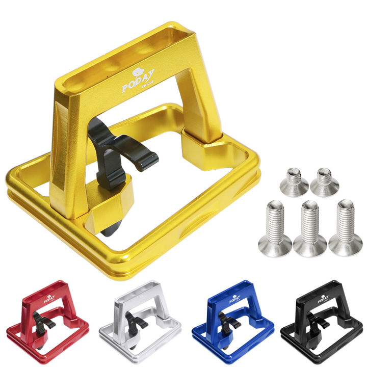 Folding Bike Front Shelf Mount Carrier Split Pig Nose Pannier Bicycle ...