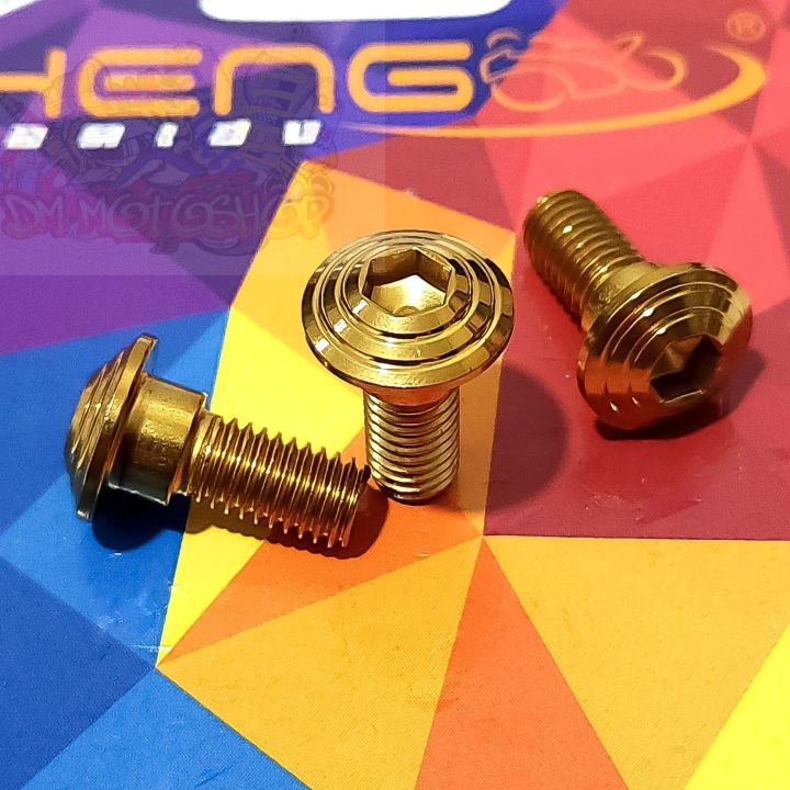 HENG Disc Brake Rotor Mounting Bolt for Yamaha Aerox V1 & V2 | Lazada PH