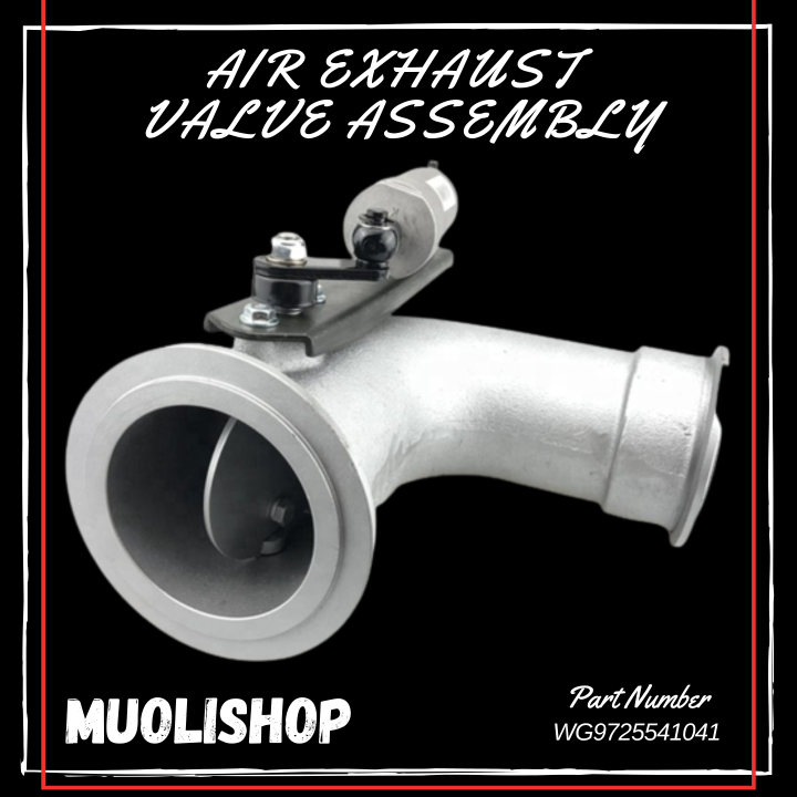 𝙈𝙐𝙊𝙇𝙄 SINOTRUK HOWO PARTS Air Exhaust Valve Assembly WG9725541041 Auto ...