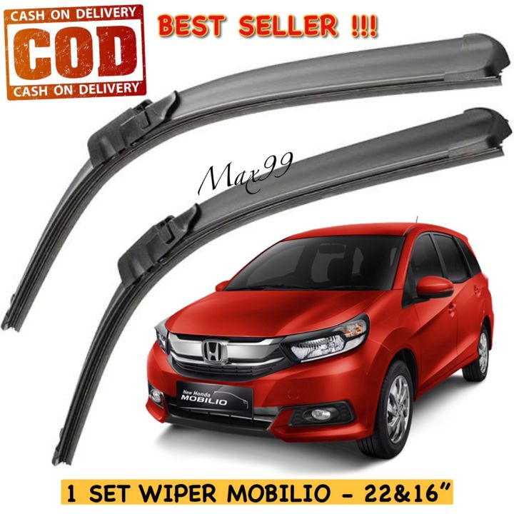 Wiper Mobilio Frameless - Wiper Mobil Honda Mobilio Pisang Ukuran 22 ...