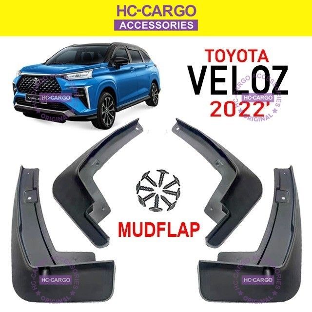 Toyota Veloz Rubber Mudflap Mudguard Splash Guard Fender Protector Mud ...