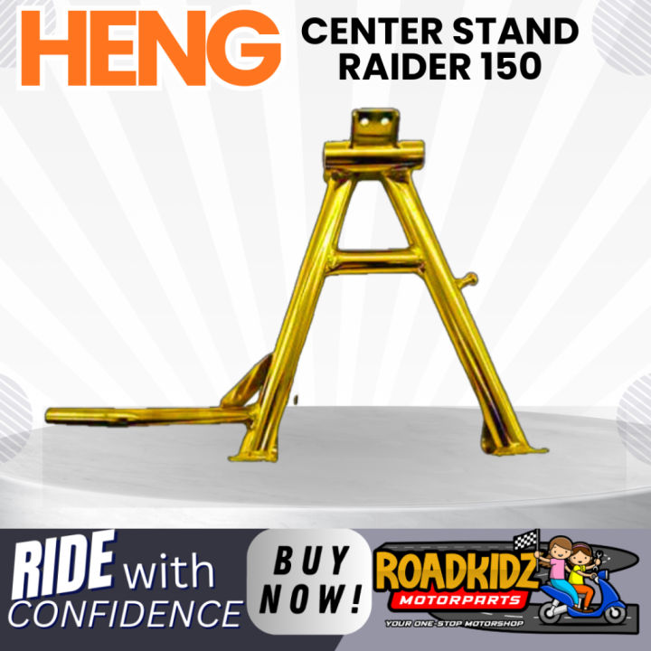 HENG SIDE STAND & CENTER STAND FOR RAIDER 150 CARB ONLY | Lazada PH