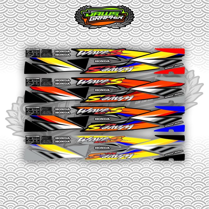 STRIPING SUPRA X / STRIPING SUPRA FIT / STRIPING WAVE S 100 110 2003 ...