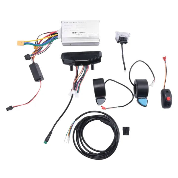 36V 350W Electric Scooter Parts Controller Brushless Motor+Light Full ...