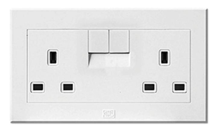 UMS 9213A 2 X 13A SWITCHED SOCKET OUTLET (SIRIM & JKR Approval) | Lazada