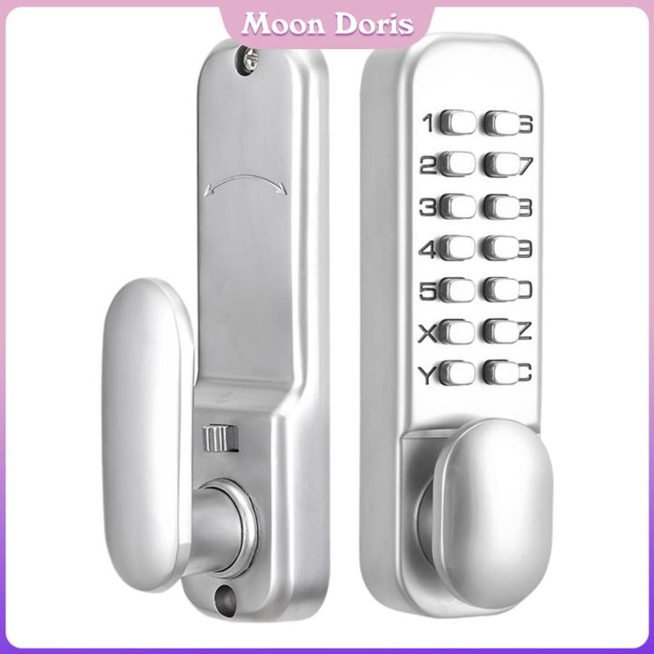 Moon Doris Keyless Mechanical Entry Door Lock Digital Password Push ...