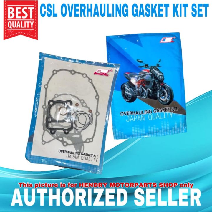 CSL OVERHAULING GASKET KIT SET FOR ANY KINDS OF MOTORCYCLE JAPAN ...