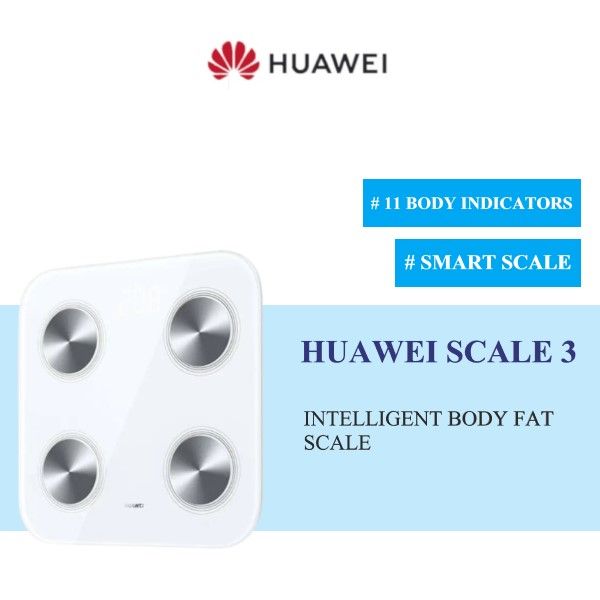 Huawei Smart Body Fat Scale 3 | Body Fat Weight | BMI Scale | 9 Body ...