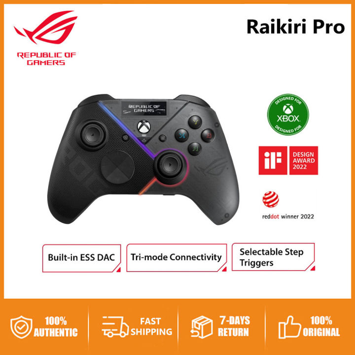 Original Asus ROG Raikiri Pro Built-in OLED Display ,Tri-mode ...