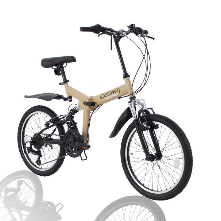 Discovery Adventures Folding Bike Mini Velo 21 Speeds 20inchx1.95 ...