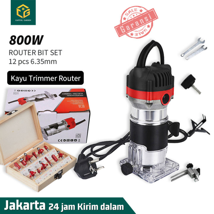 Mesin Trimer Kayu Trimmer Profil Router Mesin Ukir Kayu, Triplek 6.35mm ...