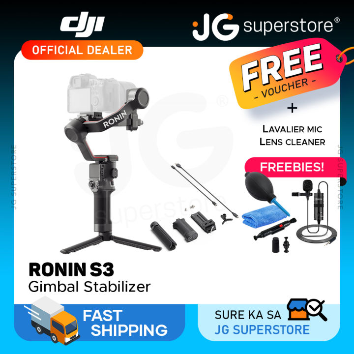 DJI Ronin RS 3 3-Axis Gimbal Stabilizer with OLED Touchscreen 3kg ...