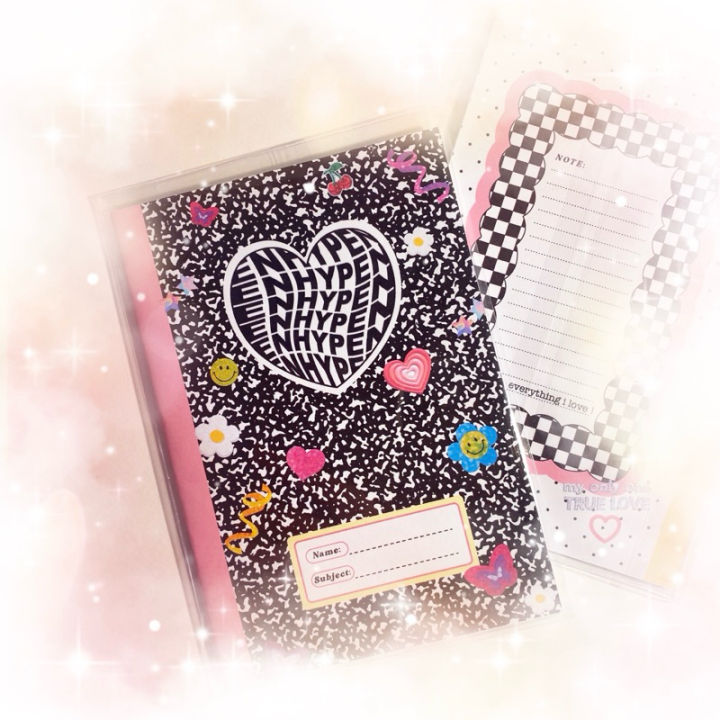 ENHYPEN notebook สมุดจด เส้นบรรทัด | Lazada.co.th