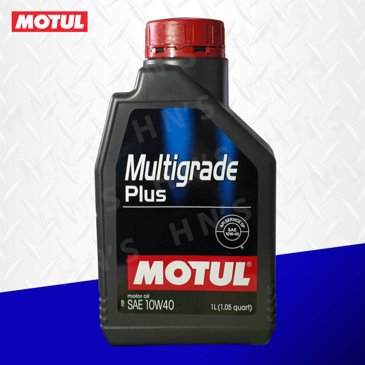 Motul Multigrade Plus 10W-40 API SP Engine Oil 1L ( for gas / diesel ...