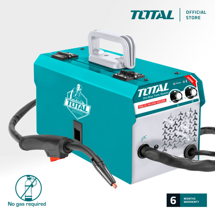 TOTAL Flux Cord Arc Welding Machine, Inverter FCAW, No Gas Required w ...