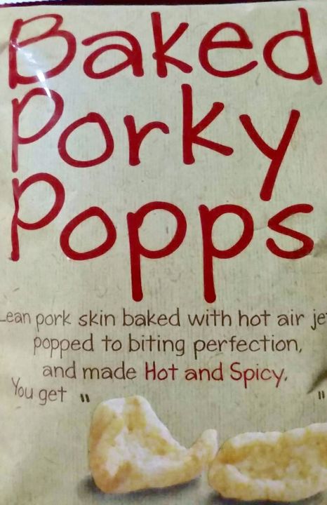 Oishi Baked Porky Popps Chips 34g | Lazada PH