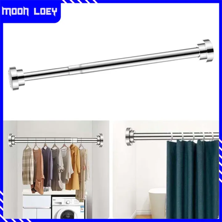 Moon Loey Telescopic Clothing Rod, Window Rod Clothes Rod Garment Rack ...