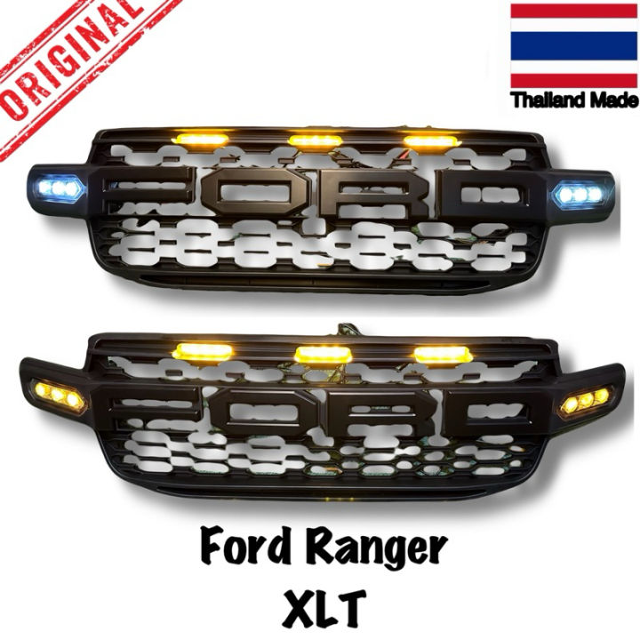 Ford Ranger XLT 2023 - 2024 Raptor Grill with Projector Light | Lazada PH