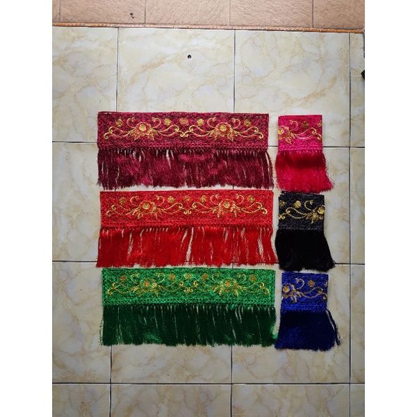 renda bordir songket/slendang ronce | Lazada Indonesia