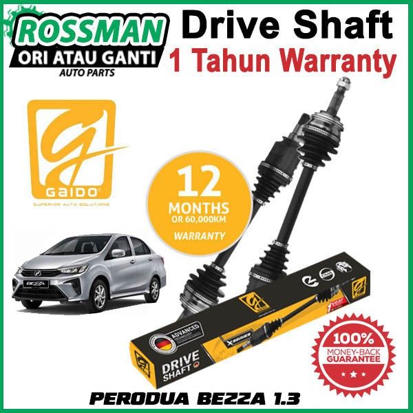 Perodua Bezza 1.3 Premium Gaido Drive Shaft Auto AT Right Long GDSA ...