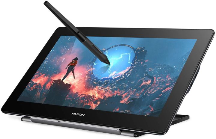 HUION Kamvas Pro 16(4K) UHD Graphic Drawing Monitor Pen Display Drawing ...