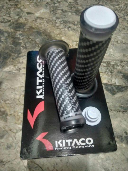 Hand grip Motor Kitaco Karbon Motor Matik dan Bebek - Silver | Lazada ...