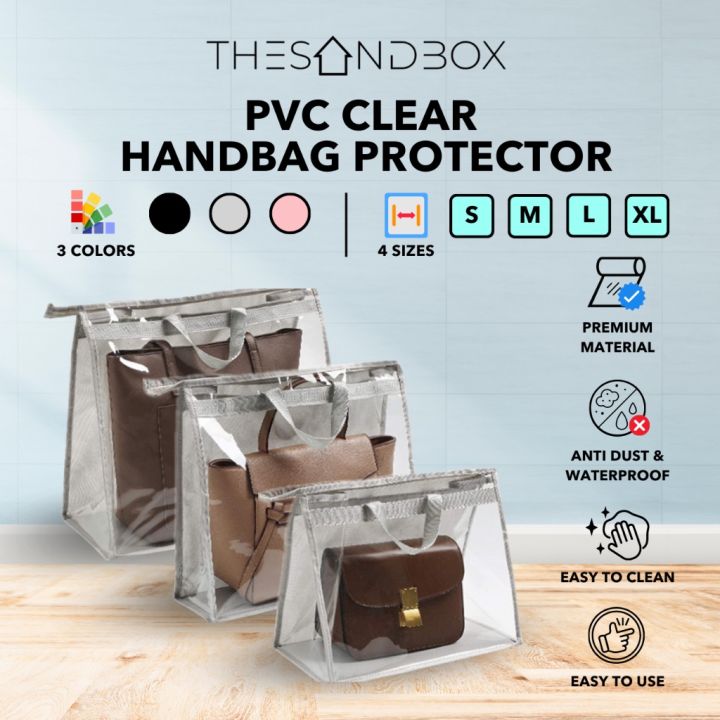 PVC Clear Handbag Protector [ Storage Dust Cover Protection ] | Lazada ...