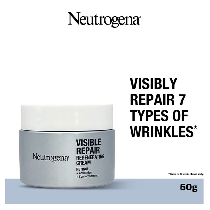[NEW] Neutrogena Visible Repair Regenerating Cream 50g | Lazada Singapore
