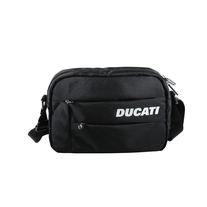 DUCATI Sling Bag กระเป๋าสะพายข้าง DCT49 166 สีดำ | Lazada.co.th