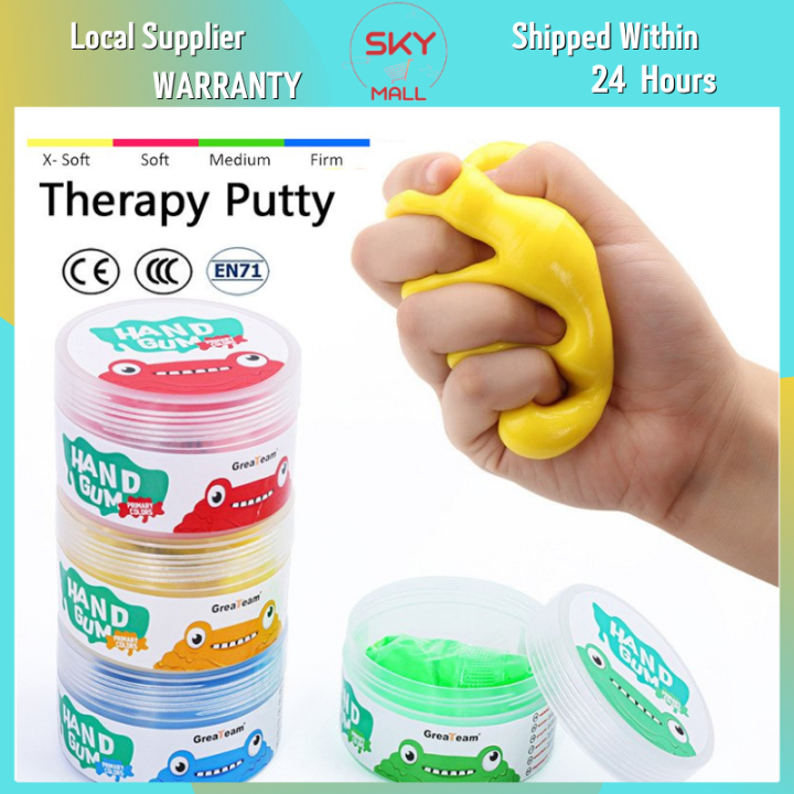 Therapy Putty Hand Strengthening Putty Decompression Toy Mud Finger ...