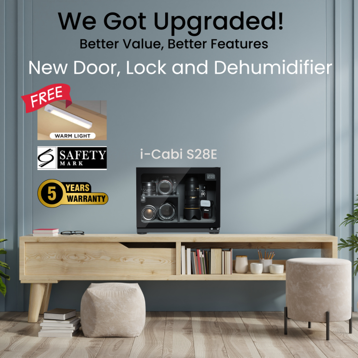 Digi-Cabi i-Cabi Dry Cabinet S28E (2025 New Model) | Lazada Singapore