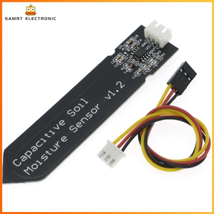 Capacitive Soil Moisture Sensor Module Corrosion Resistant Moisture ...