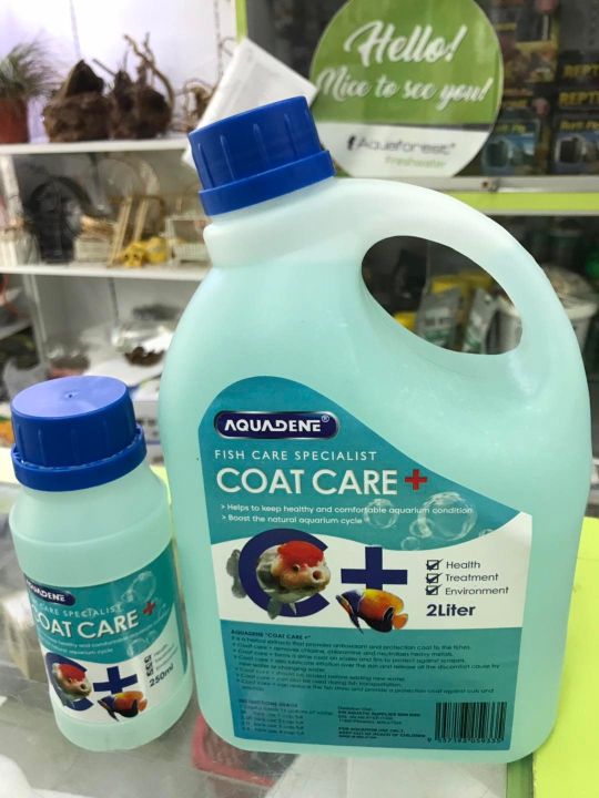 Aquadene Coat Care Plus Anti Chlorine Water Conditioner 250ml / 2L | Lazada