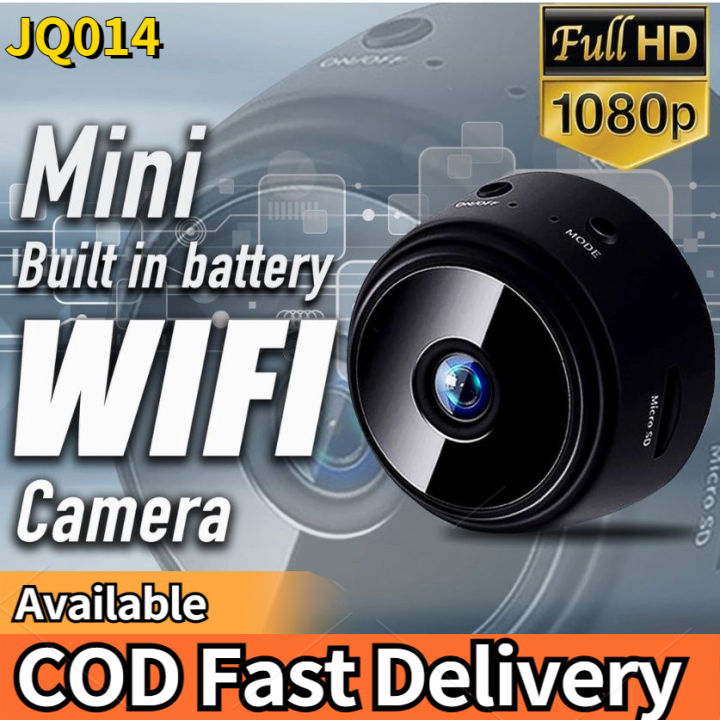 A9 Mini Camera Cctv Camera Wifi Connect To Cellphone 1080p Hd Webcam ...
