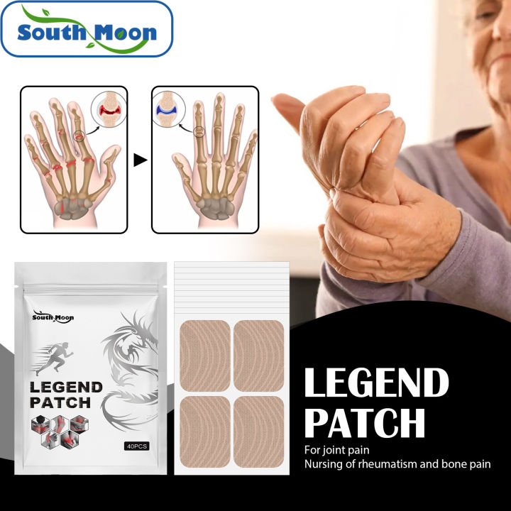 South Moon Legend Patch For Joint Pain Finger Toe Joints Cervical Spine ...