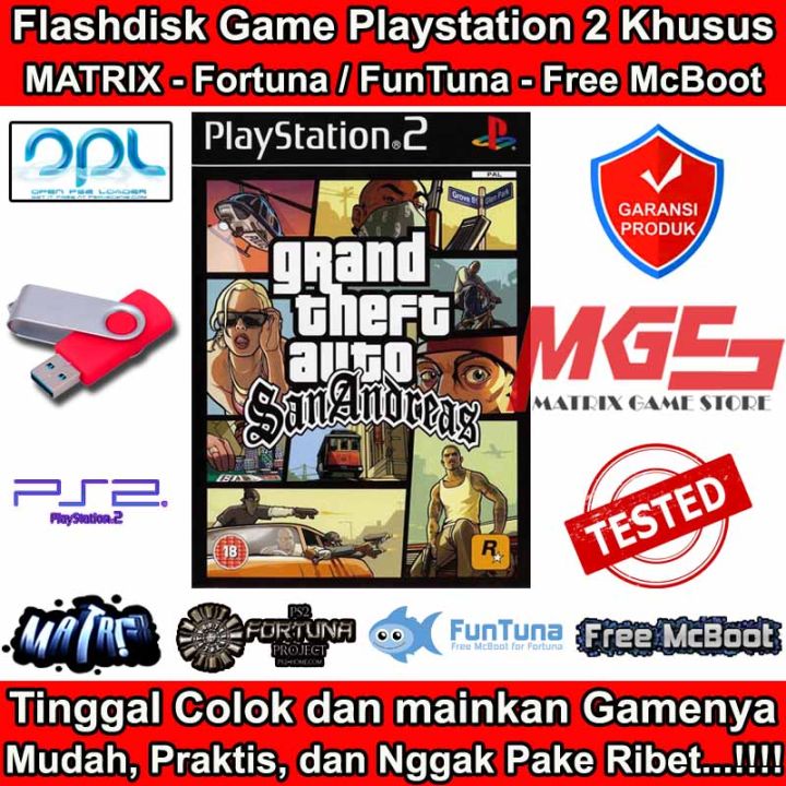 Flashdisk Game PS2 PS 2 GTA San Andreas Bahasa Indonesia | Lazada Indonesia Flashdisk Game PS2 PS 2 GTA San Andreas Bahasa Indonesia | Lazada Indonesia