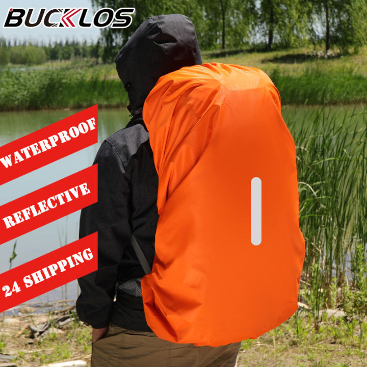 BUCKLOS Waterproof Bag Cover 35-100L Backpack Cover Dustproof Nylon 60L ...