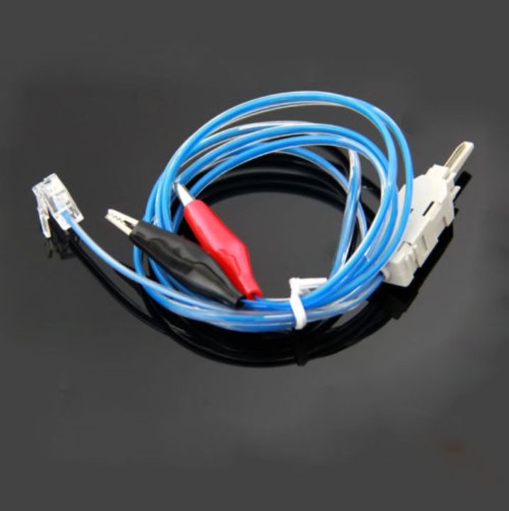 3 ports telephone/phone professional testing line RJ11 test clip ...