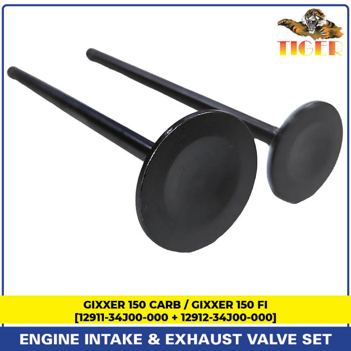 TIGER Suzuki Gixxer 150 Carb / Gixxer 150 FI V1 & V2 Intake & Exhaust ...